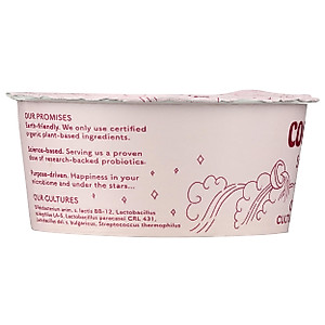 Cocojune Organic Strawberry & Rhubarb, Pink, 4 Ounce (Pack of 1)