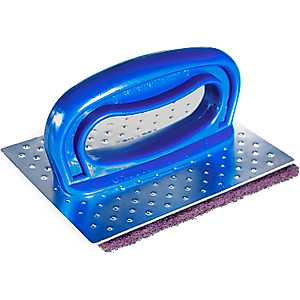SPARTA 4071200 Plastic Grill Pad Holder, 5.5 X 4 Inches, Blue