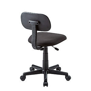 Sanwa Supply SNC-A1BK Office Chair/Desk Chair, Polypropylene, Black