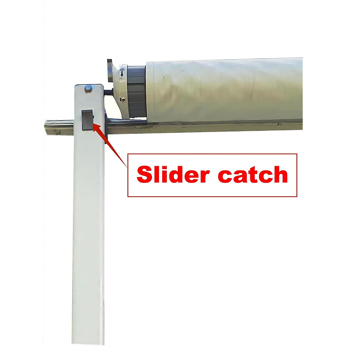 DUODUO for Trailer RV Camper A&E Awning Slider Catch Kit Package 830472P002 830472002