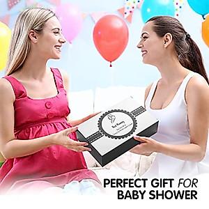 Baby Socks Gift Set for Boys & Girls - 6 Hilarious Gender Neutral Designs Perfect for Baby Shower - Cute Newborn Baby Socks for Baby Registry Search