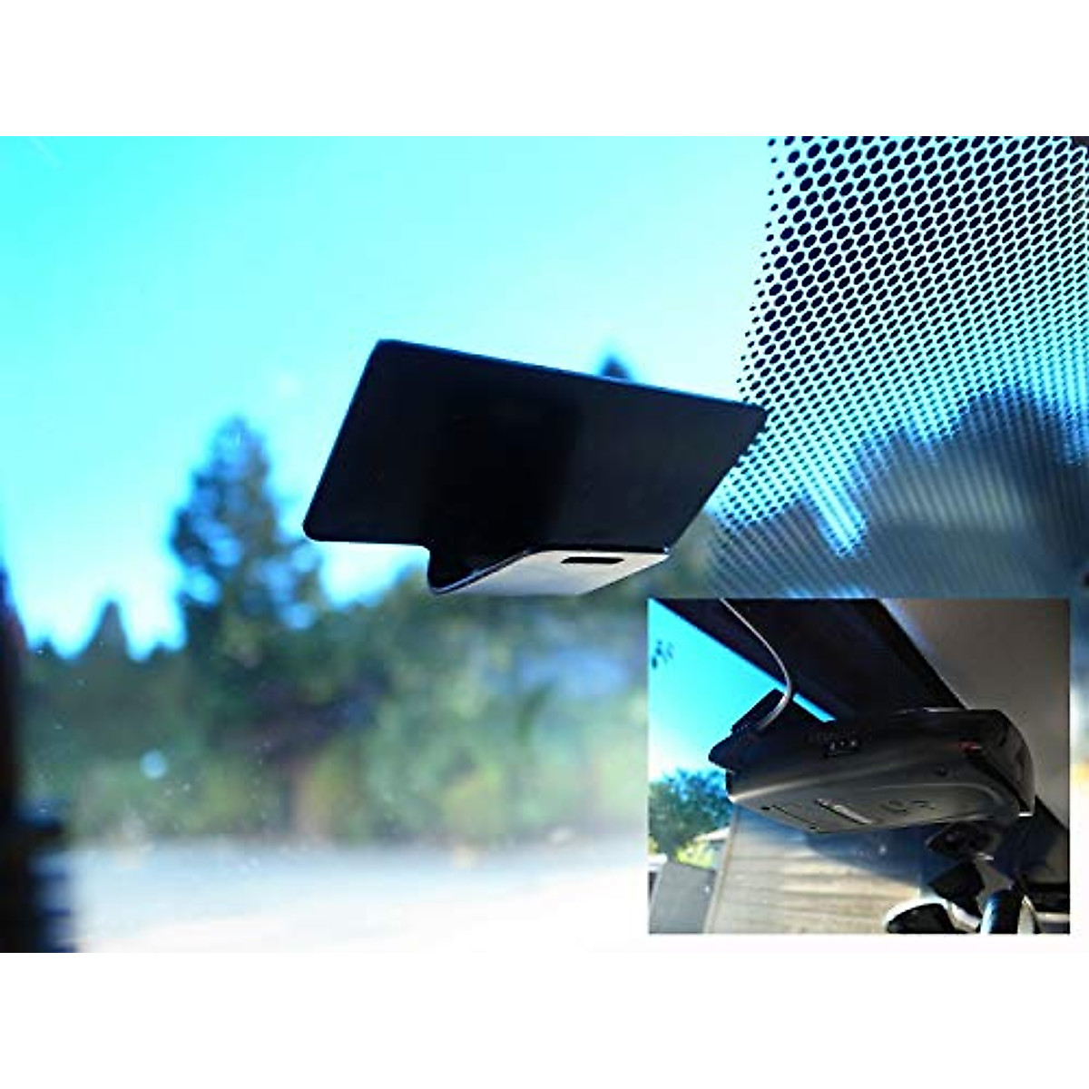 C3M Permanent Windshield Mount for Cobra Radar Detector Most 9-17 Model