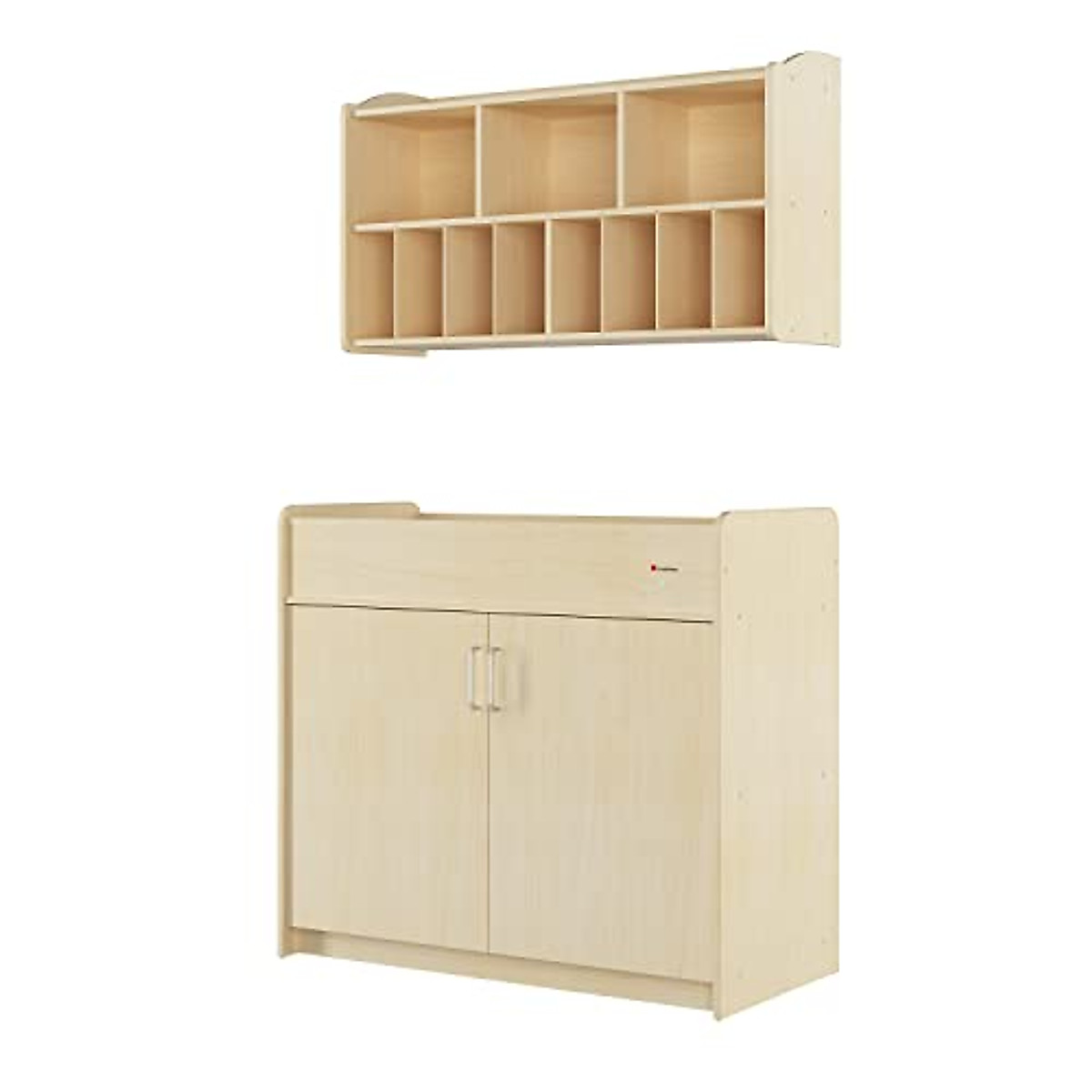 Foundations SafetyCraft Daycare Changing Table, Natural