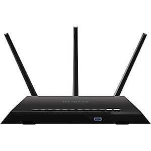 Netgear Nighthawk R6700 Smart AC1750 WiFi Router (WiFi Speed up to 1750 Mbps, 4X GB Ethernet and USB 3.0 Port, with Armor Cyber Protection and Circle Child Protection App)