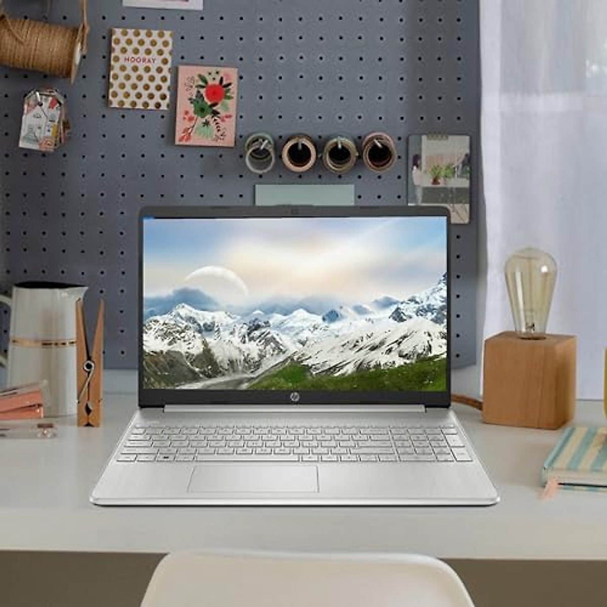 HP 2023 Newest Laptop,15.6" HD Display, AMD Ryzen 3 5300U(4-core) Processor, 8GB RAM, 256GB SSD, AMD Radeon Graphics, Webcam, Numeric Keypad, Wi-Fi, Bluetooth, Alpacatec MicroSD, Windows 11 Home