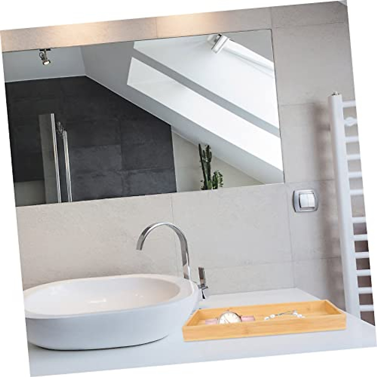 Cabilock 3pcs Jewlery Tray Rectangular Tray Jewelry Earrings Wooden Serving Tray Toilet Tank Tray Earrings Box Tray Storage Tray Platter Footstool Toilet Tray Bathroom Toiletries Holder Key