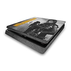 Head Case Designs Officially Licensed AMC The Walking Dead Daryl Double Exposure Daryl Dixon Graphics Vinyl Sticker Gaming Skin Case Cover Compatible With Sony PlayStation 4 PS4 Slim Console