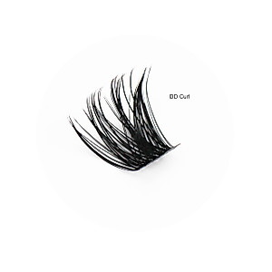 Vayator Mixed Size Kit with Applicator and Lash Bond & Seal 8-14mm/10-16mm/14-20mm Mix D Curl/DD Curl Makeup Cluster Grafting Eyelashes Individual Extension (C#8-10-12-14mm Mixed)