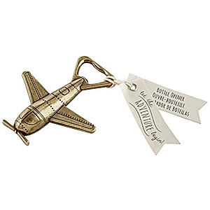 Kate Aspen Let The Adventure Begin Bottle Opener, single, Bronze