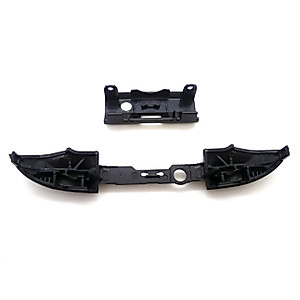 Lb Rb Bumper Button Home Guide Surround Replacement Compatible with Xbox Series S Controller Black (2pcs)