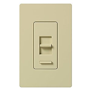 Lutron LG-603PH-IV 600W Single-Pole/3way Preset Dimmer, Ivory