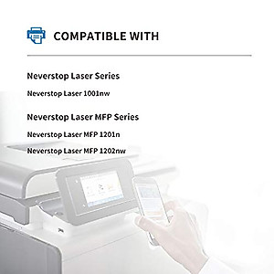 TEINO Compatible Toner Reload Kit Replacement for HP 143A W1143A 143AD W1143AD ues with Neverstop Laser Printer 1001nw MFP 1201n 1202nw (Black, 2-Pack)