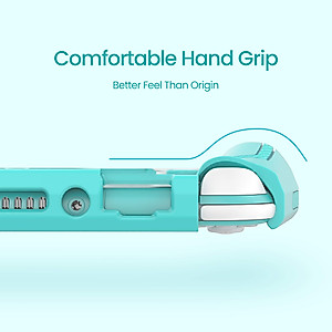 Switch Lite Protective Case for Nintendo Daily Gift (Ergonomic /Sturdy /Full Protection) Gift Idea Family Happy Hours Turquoise