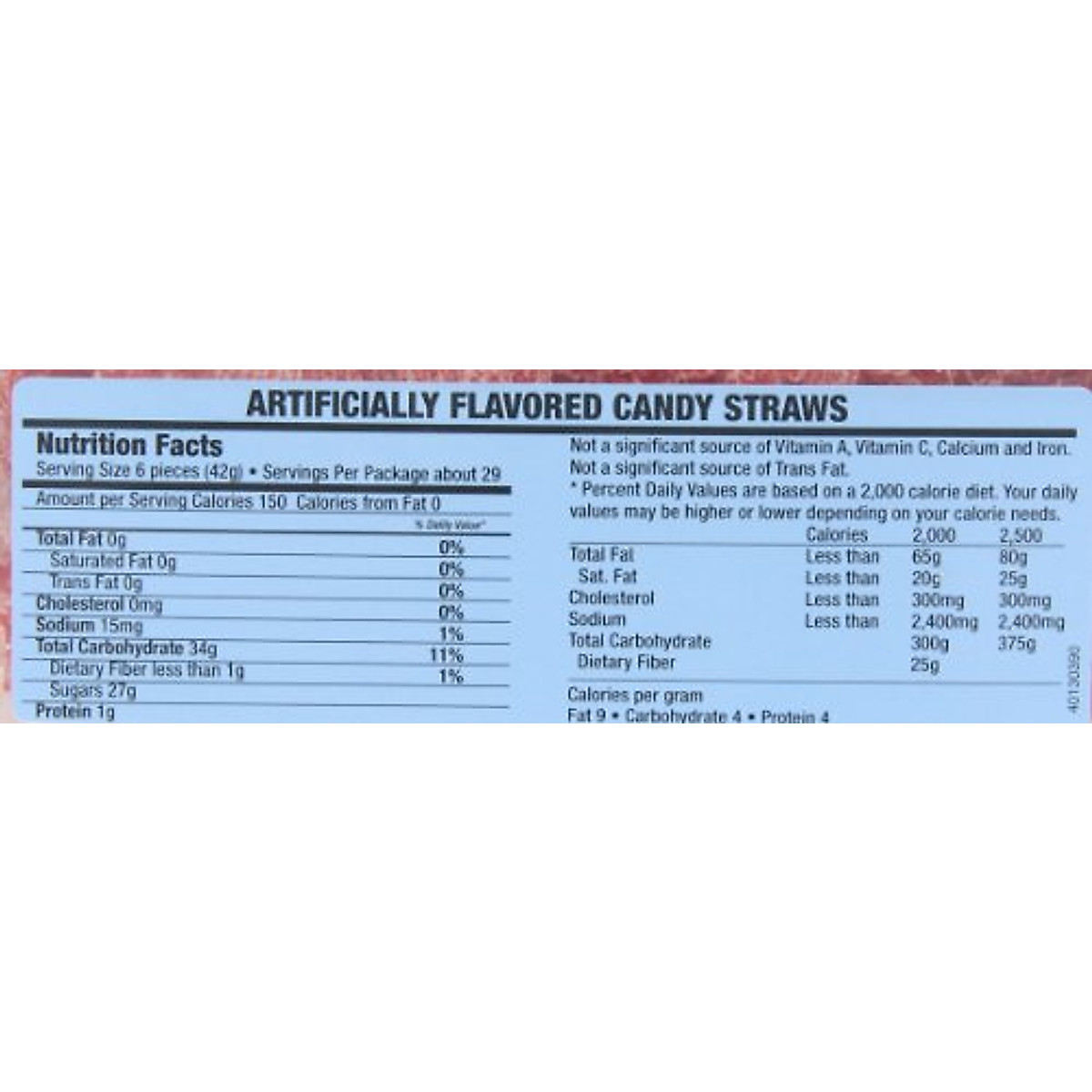 Sour Power Straws, Strawberry (200-Count Straws), 49.4-Ounce Tub