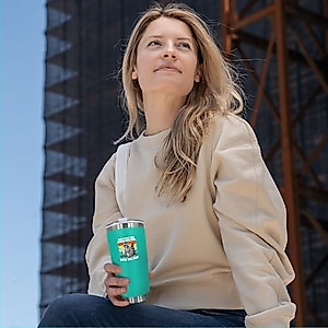 liabiliies Just A Dad Who Always Came Back With The Milk Tumbler Coffee Tumblers 20 oz Tumbler with Lid and Straw Insulated Tumblers Stainless Steel Tumbler