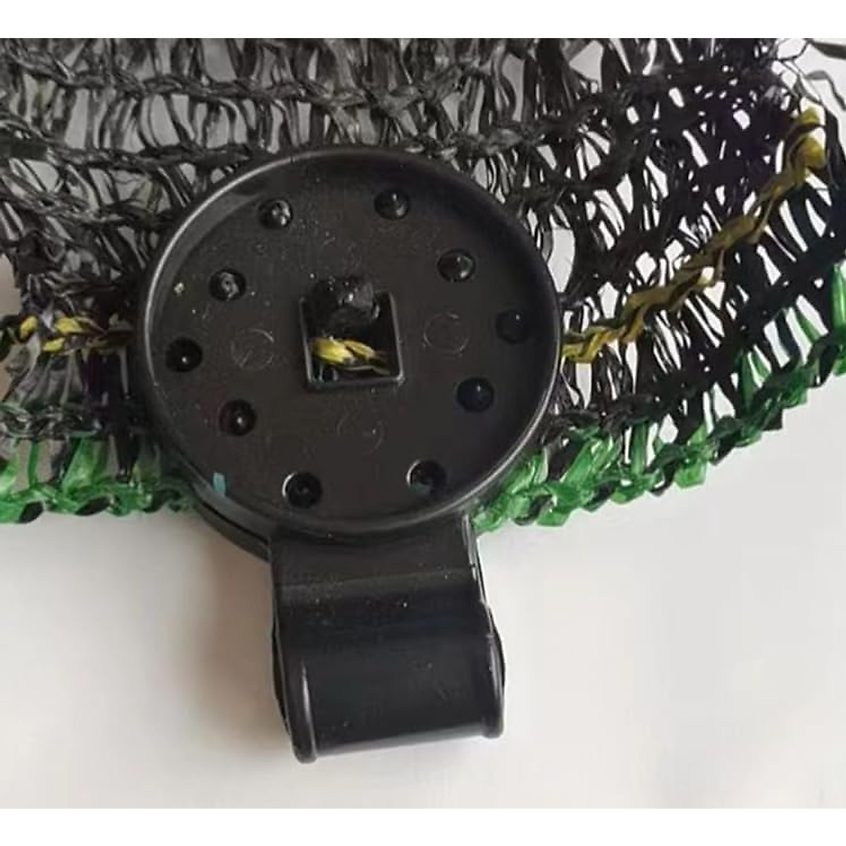 ZELONUUS 50 Pack Tarp Clips Heavy Duty Lock Grip, Reusable Shade Cloth Greenhouse Clips, Fixed Big Tarp Carabiner Clips, Plastic Canvas Tarp Hanging Clips for Shade Nets