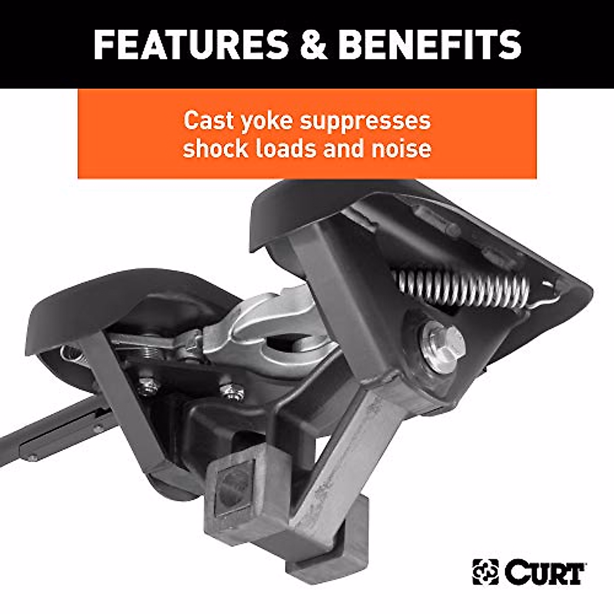 CURT 16120 A16 5th Wheel Hitch, 16,000 lbs