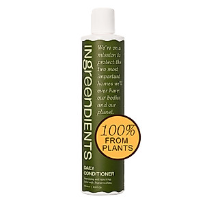 Ingreendients Tea Tree Hair Conditioner - Organic, Sulfate-Free, Color-Safe, Silicone-Free, Cruelty-Free, with Shea Butter and Jojoba Oil