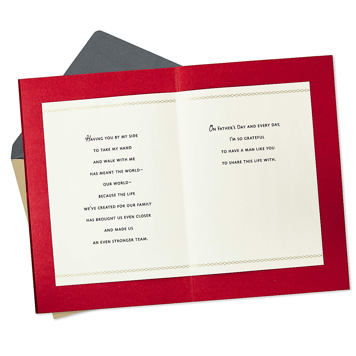 Hallmark Father's Day Card for Husband (Grateful For A Man Like You)