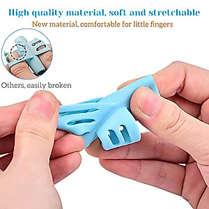 3Pack Pencil Grips for Kids Toddlers 2-4 Years Handwriting Posture Correction Training Writing Aid Tools, Pencil Grippers Holder for Kindergarten Classroom, Preschoolers, Beginning Writer Special Need