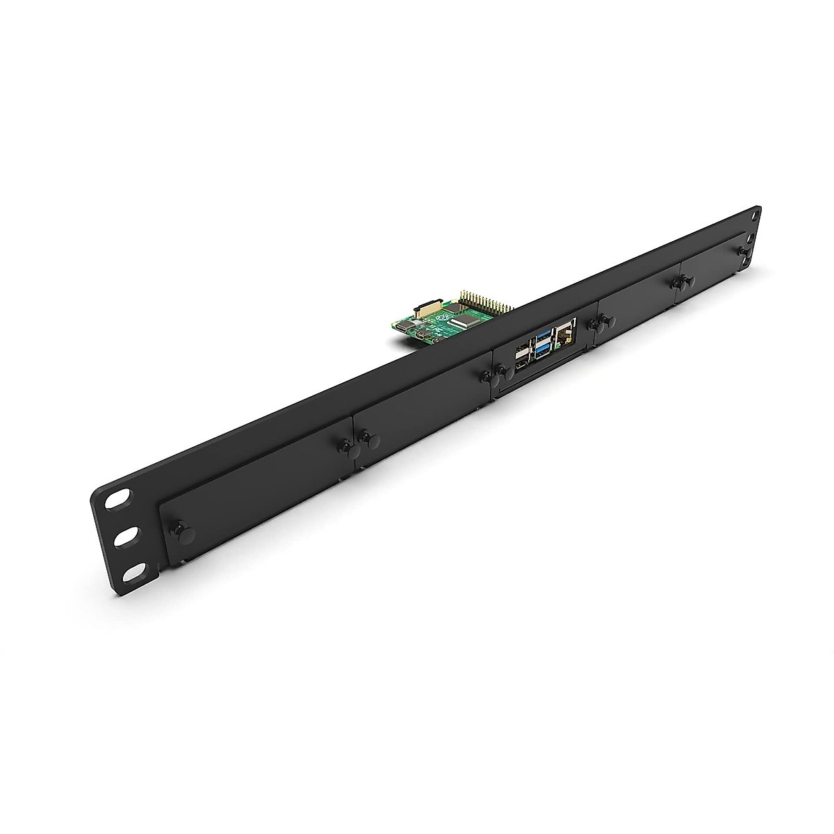 Set of 2X Blank Cover for Raspberry Pi 19 inch Rack Mount 1-5 Pi