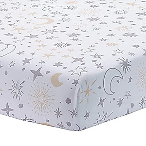 Lambs & Ivy Goodnight Moon 3-Piece Celestial Nursery Baby Crib Bedding Set