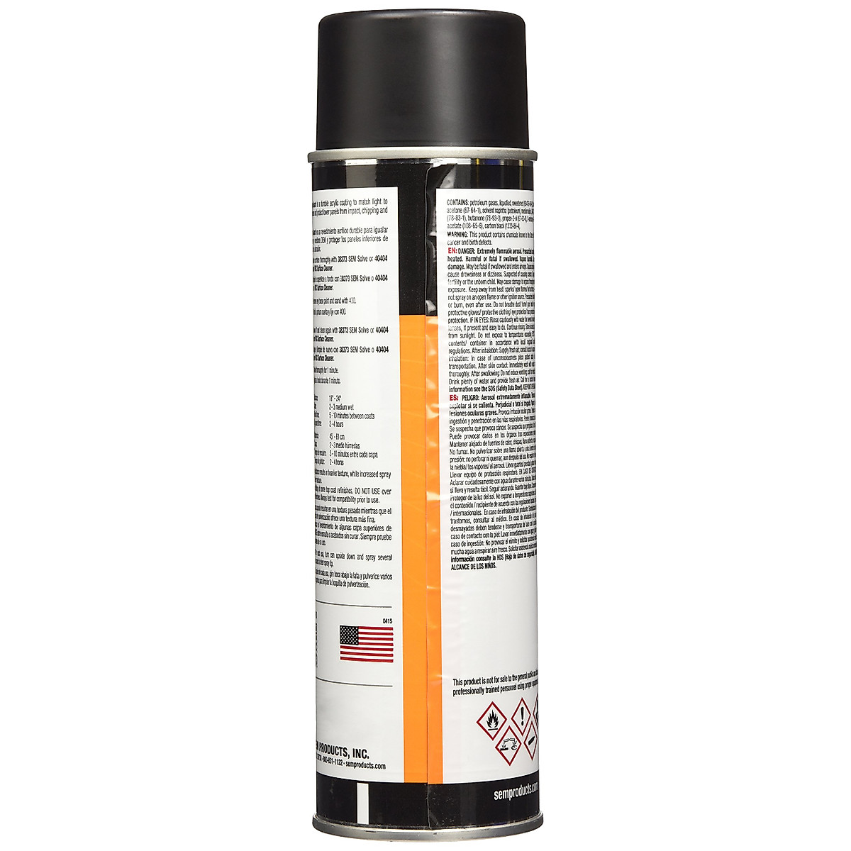 SEM 39813 Satin Black Chipguard - 14.82 oz.