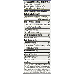 Badia Organic Flax Seed, Ground, 16-Ounce