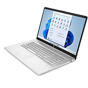 [Windows 11 Home] 2022 Newest HP 17z Laptop | 17.3" HD+ Touchscreen | AMD Ryzen 3 5300U Quad-Core 2.6GHz to 3.8GHz Processor | 16GB DDR4 Memory | 1TB PCIe NVMe M.2 SSD | Type-C | Webcam | Silver