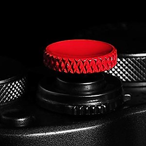 Camera Shutter Button (2 Pack/Red) Upscale and Delicate Soft Shutter Release Button