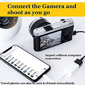 DESOFICON Lightning USB Camera Adapter for iPhone, iPad, and iPod Touch