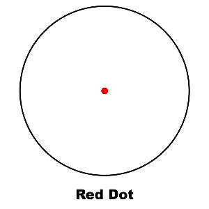 BARSKA 2X30 Red Dot Quick Target Riflescope , Black