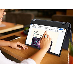 Lenovo 2023 Chromebook Flex 3 15.6" FHD Touch-Screen - Pentium Silver N6000 with 8GB Memory - 192GB eMMC - Abyss Blue - Chrome OS-with 128 SD Card/OLY