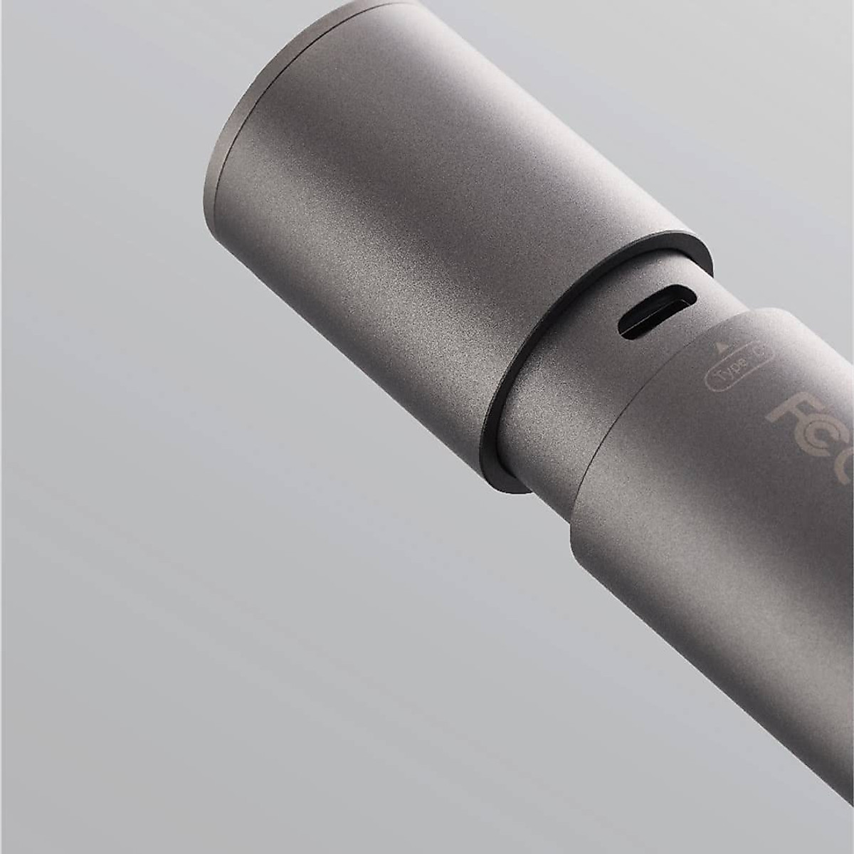 HOTO Flashlight Lite, Zoomable, LED, USB-C Rechargeable, 1000 Lumens, 5 Modes (SOS & Strobe), Tactical & Portable Handheld Flash Light for Camping, Emergencies, Home Use, etc
