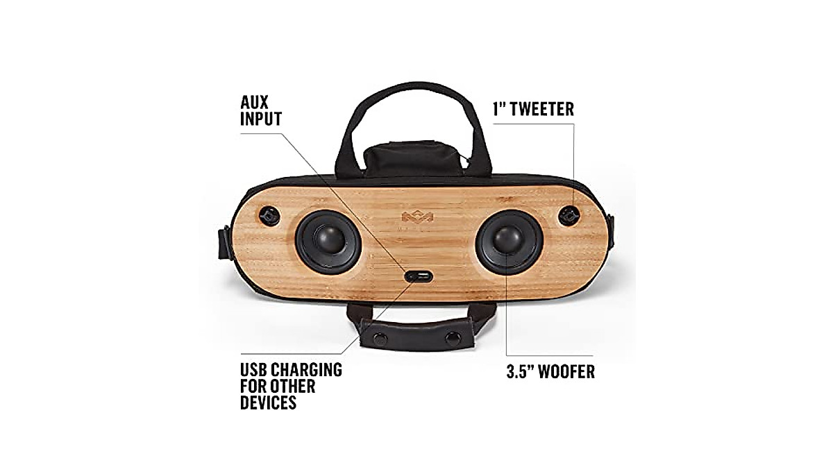 House of Marley Bag of Riddim 2: Portable Speaker with Wireless ...