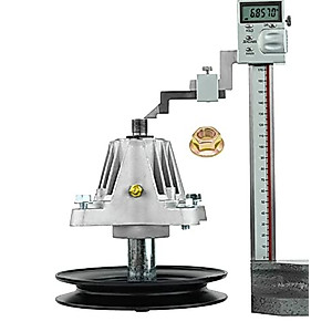 G.Times 6.3" Dia Pulley Blade Spindle Assembly Replaces 618-04822 918-04889 918-04822B 918-04950 mounting Hardware is Included