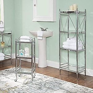 Linon Shelf, Chrome