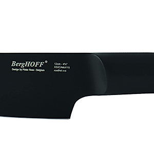 Berghoff RON Non-stick Vegetable Knife & Paring Knife Black Titanium PVD Coating Hollow Handle Sharp & Well Balanced Seamless Transition