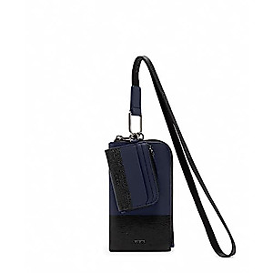 TUMI TUMI+ Card Pouch Lanyard - Navy/Black