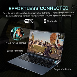 SAMSUNG Galaxy Book Odyssey 15.6" FHD Laptop, Intel Core i7-11600H, 16GB RAM, 512GB PCIe SSD, NVIDIA GeForce RTX 3050 Ti, 720P HD Webcam, Mystic Black, Win 11 Pro, 32GB Hotface USB Card