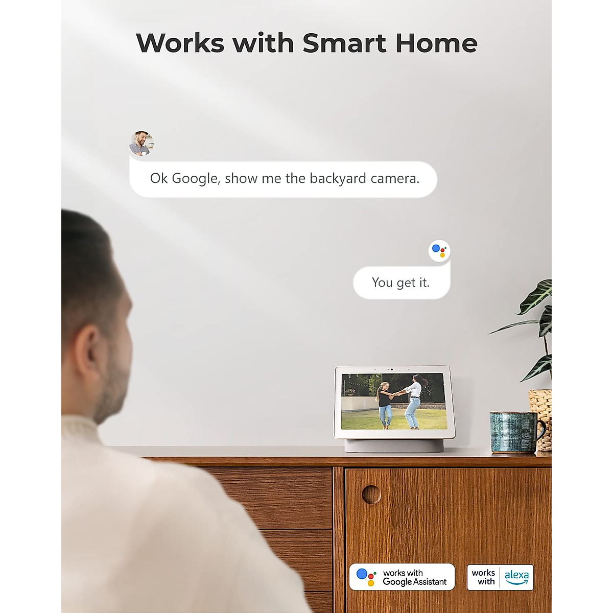 REOLINK 4K Outdoor Security Camera System, Home Surveillance IP PoE Camera with 3X Optical Zoom & 25FPS Daytime Video, Human/Vehicle/Pet Detection, Work with Smart Home, Up to 256GB SD Card, RLC-822A