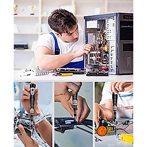 Precision Screwdriver Set 130IN1: Easytime Small Screwdriver Kit- Mini Screwdriver Repair Tool Kit for PC Electronics Computer Laptop iPhone Mac PS5 Game Console Eyeglass Toys DIY