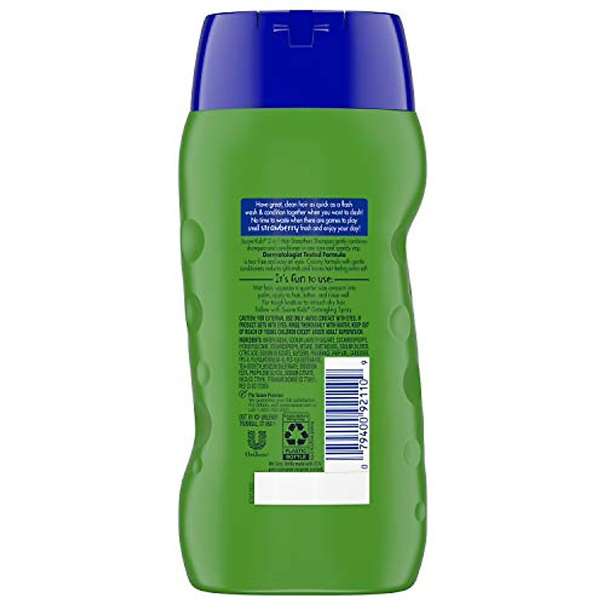 Suave Kids 2 in 1 Shampoo and Conditioner, Strawberry Smoothers, 12 Fl Oz (Pack of 1)