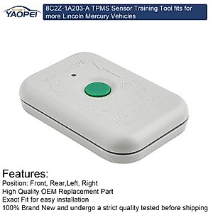 YAOPEI 8C2Z-1A203-A TPMS Reset Sensor Programming Training Tool for F150 Tire Pressure Monitor Sensor Replaces TPMS19