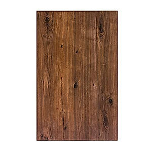 WOODCN Wood Table Top Universal 58x28 Inches,Walnut Rustic Workbench Top Countertop Desk Home Office,for Sit-Stand Height Adjustable Riser Desk