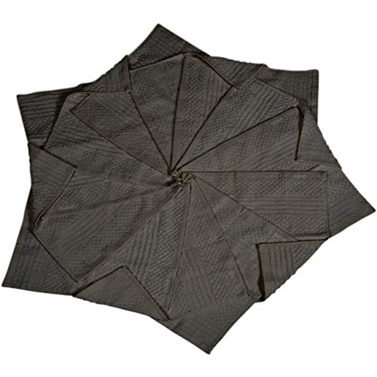 Bliss Casa Grey Washcloths Set (12 x 12 Inch, 12 Pack) – 100% Cotton Washcloths for Face, Highly Absorbent Soft Face Towels, and Quick Drying Fingertip Towels for Daily Use (Emerson, Grey)