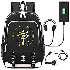 GO2COSY Anime Game Backpack Daypack Student Bag School Bag Bookbag Shoulder Bag