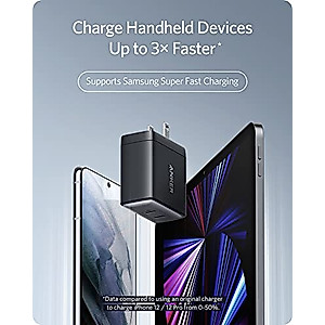 Anker USB C , 726 (Nano II 65W) PPS Fast Charger Adapter, Foldable Compact Charger for MacBook Pro/Air, iPad Pro, Galaxy S20/S10, Dell XPS 13, Note 20/10+, iPhone 13, Pixel, and More