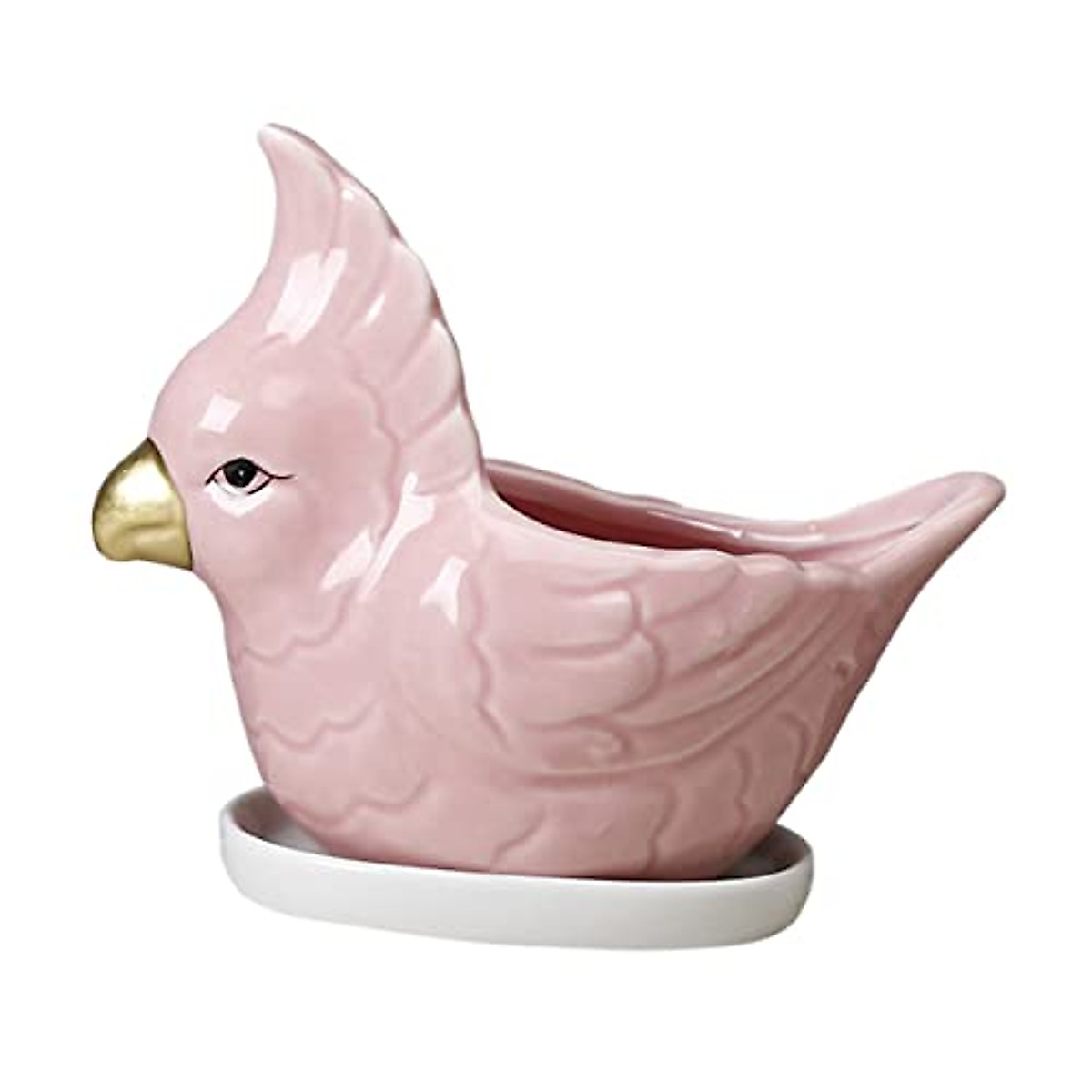 ORFOFE 1 Set Ceramic Flowerpot Parrot Animal Planter Ceramic vases for Flowers Animal Flower Pot Plant Pot Mini vases for Flowers Succulent Flowerpot Succulents Ceramics Small Ceramic