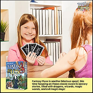 Looney Labs Fantasy Fluxx Card Game - Classic Quest Adventure with Ever-Changing Rules